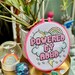 Powered by ADHD Cross Stitch Pattern, Neurodiversity (instantly ...