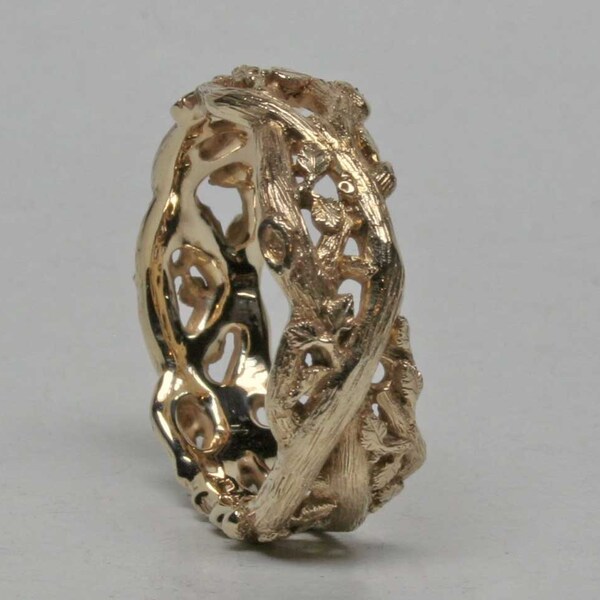 Vine Leaf Ring - Etsy