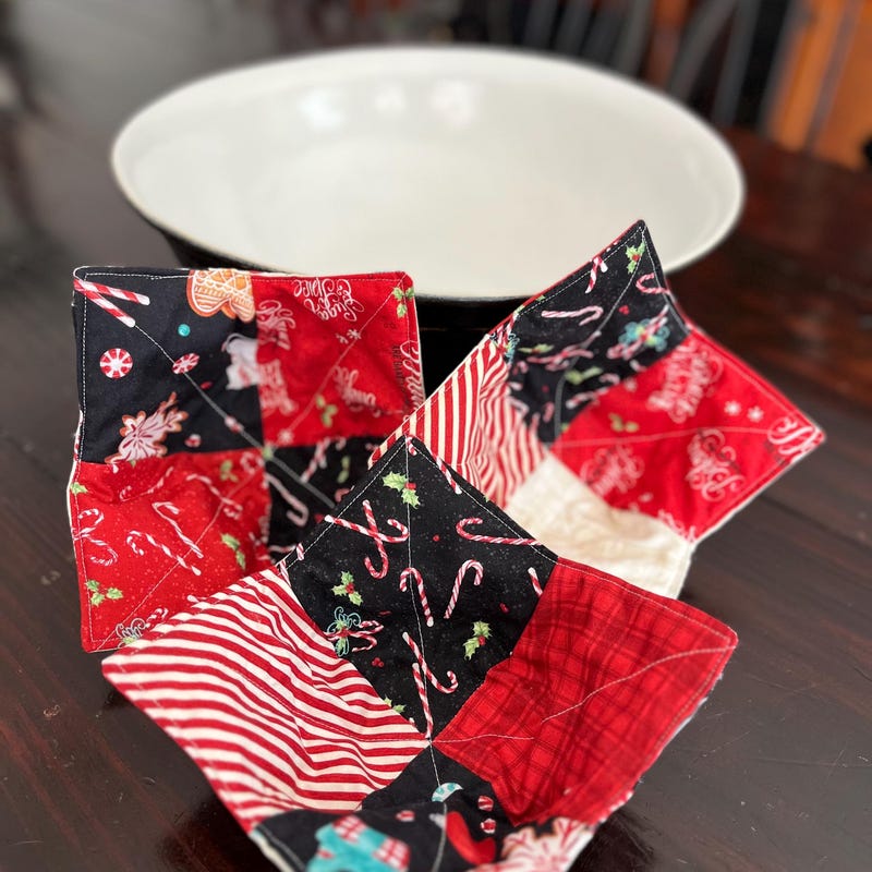 Quilted Bowl Cozy - Etsy