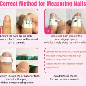 Cherry Blossom Press on Nails | Pink and Red Nail Set | 3D Cherry ...