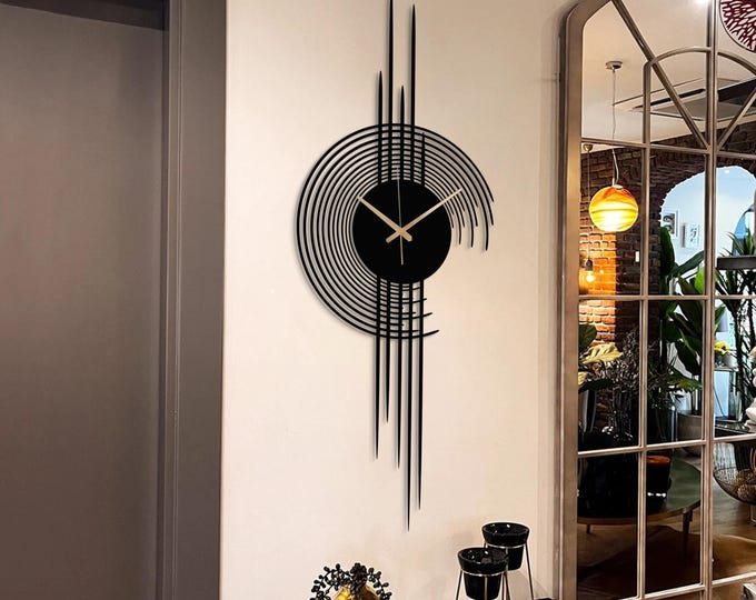 Edgar Allan Poe Aged Nevermore Clock With Raven and Skull for Shelf or ...