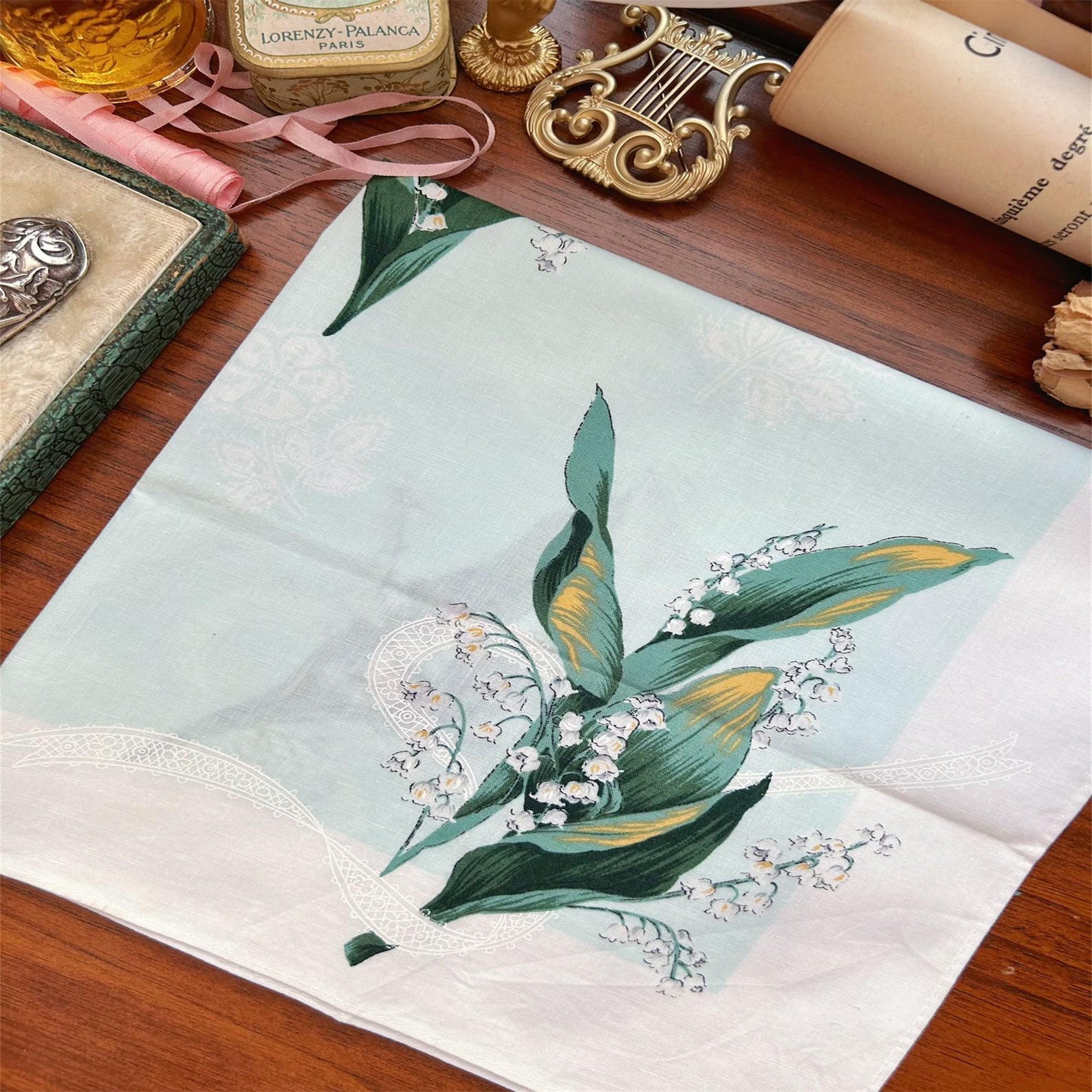 Classic Minimalist Handkerchief Simple Cotton Hanky Elegant Plain ...