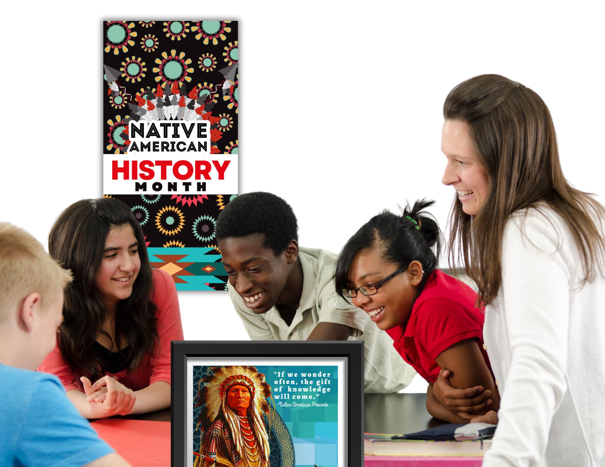 Native American Heritage Month, Educational Trivia Bundle - Etsy
