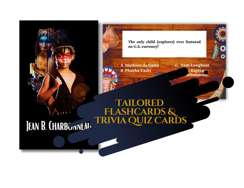 65-PCS Native American Heritage Month Educational Trivia, Flashcards ...