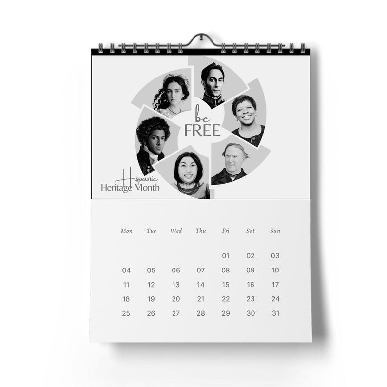 Multicultural Heritage 2026 Wall Calendar – Inspirational Classroom ...