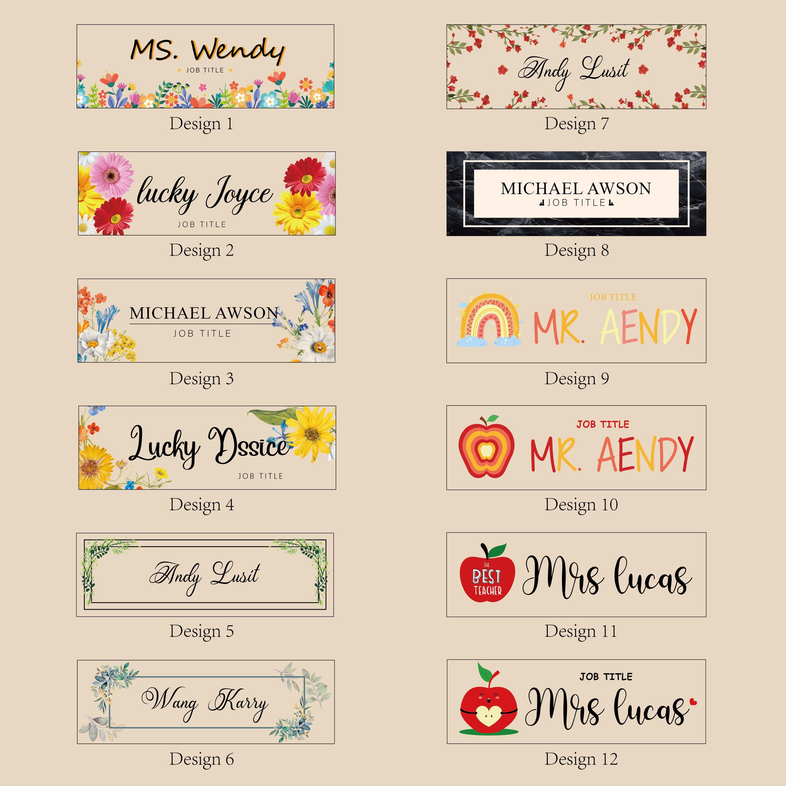 Personalized Teacher Name Plate, Custom Teacher Name Sign, Teacher Desk ...