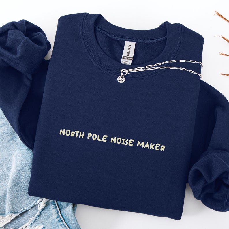 North Pole Noise Maker Christmas Shirt: Funny Holiday Tee for Kids and ...