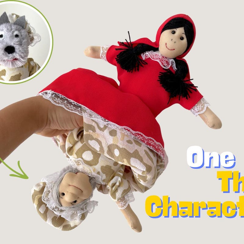 Red Riding Hood Doll - Etsy