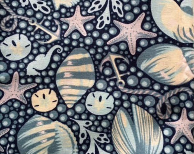 RARE. Tula Pink Bubble Shells in Aqua Saltwater - Etsy