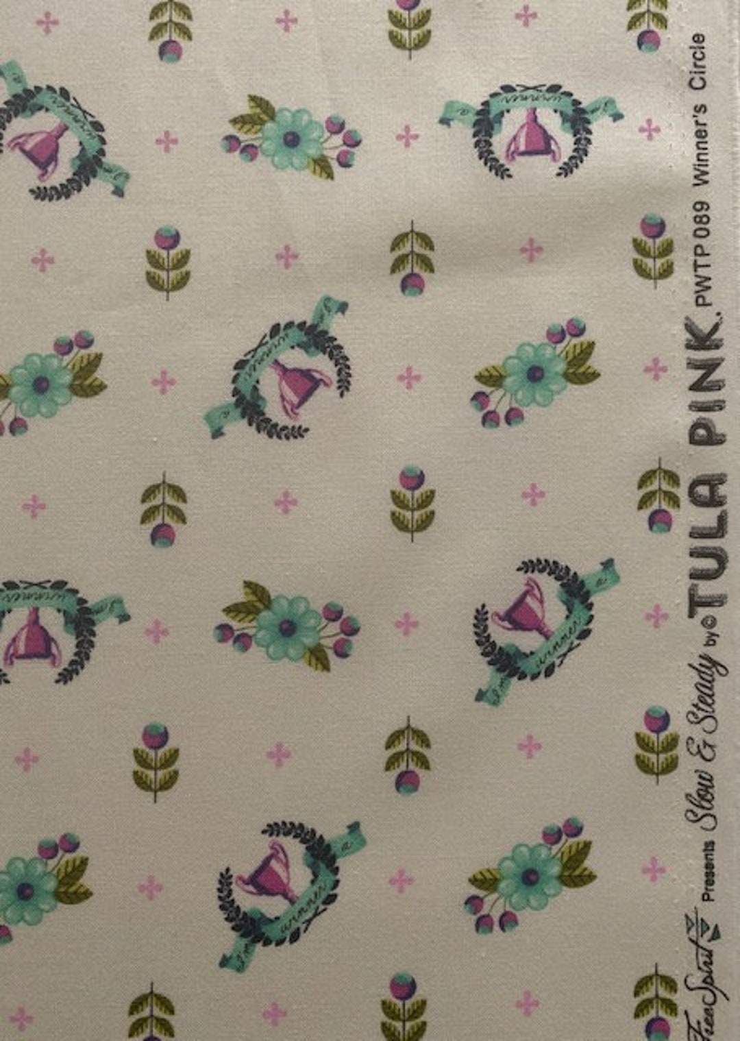 SALE. RARE Tula Pink Slow and Steady Winners Circle - Etsy