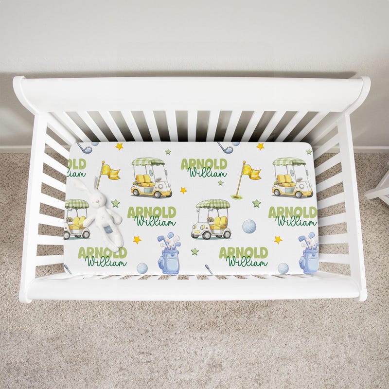 Golf Crib Sheets - Etsy