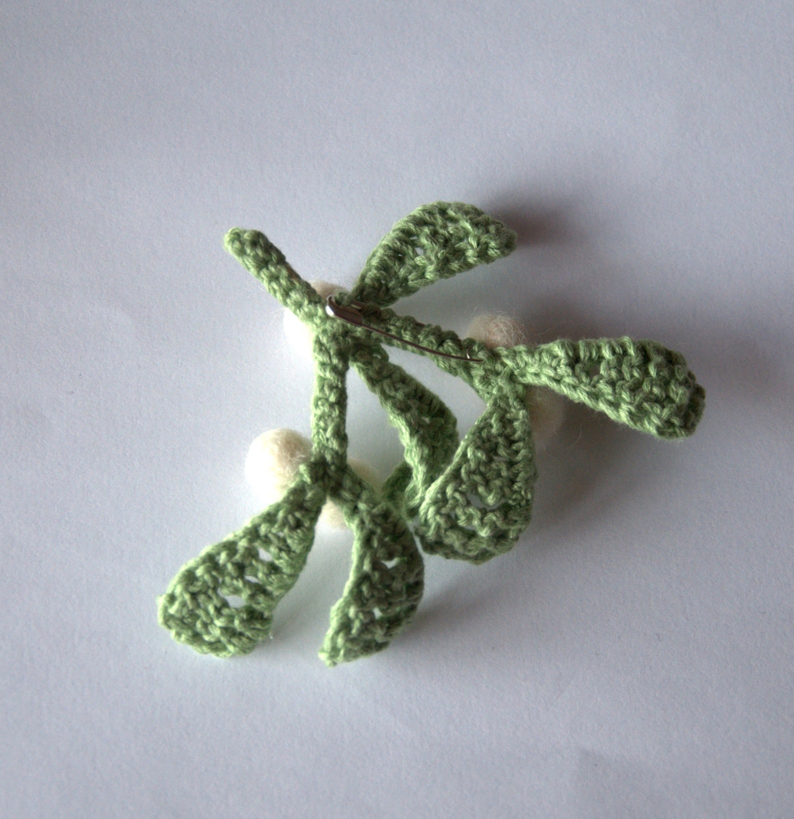 Christmas Mistletoe Ornament Decor Traditional Winter Weddings - Etsy