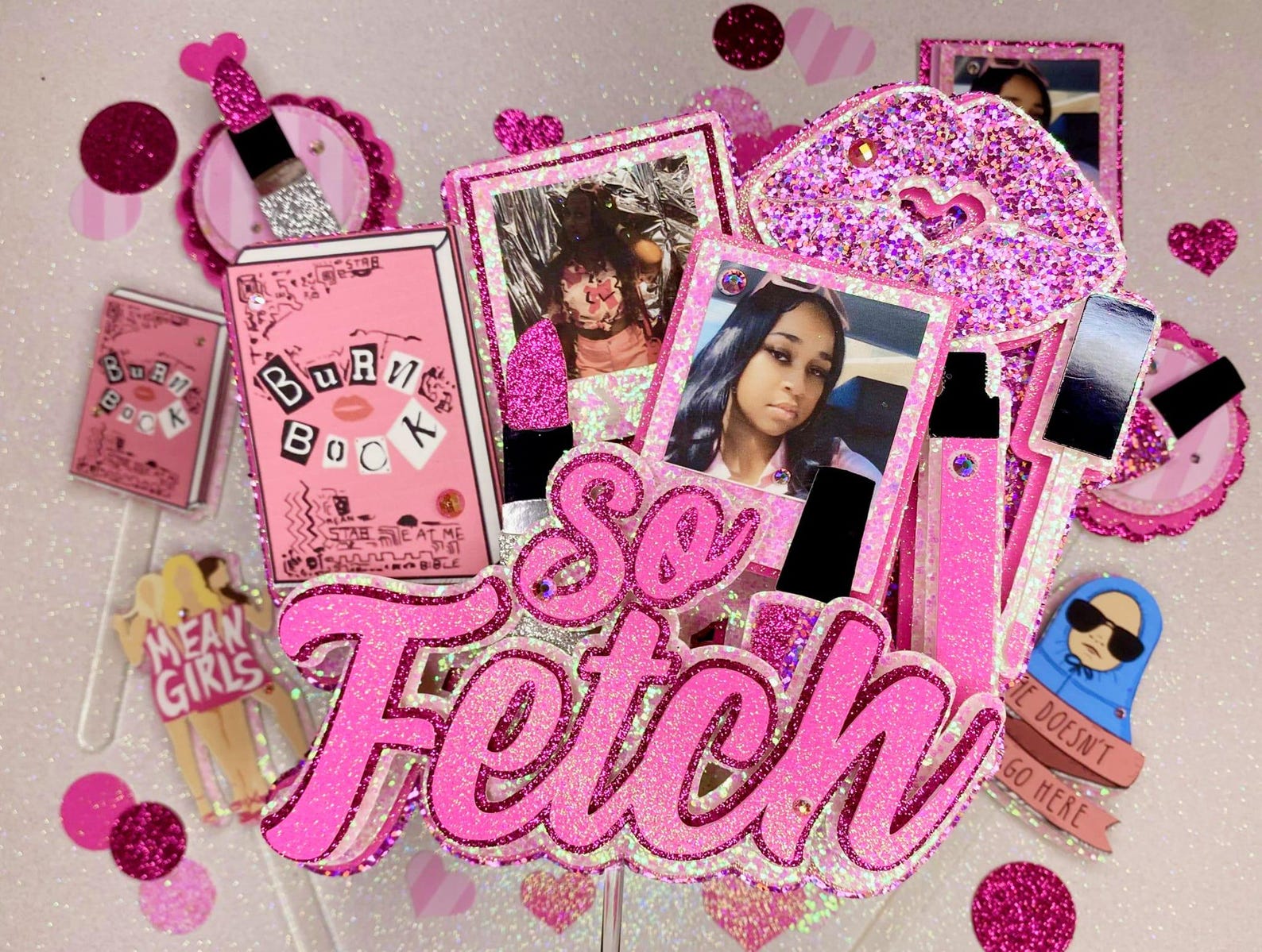 Mean Girls so Fetch Cake Topper Party Decorations - Etsy
