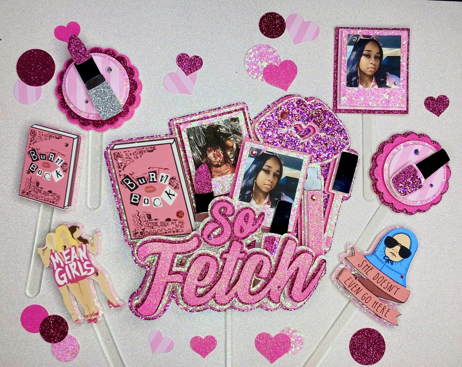 Mean Girls so Fetch Cake Topper Party Decorations - Etsy
