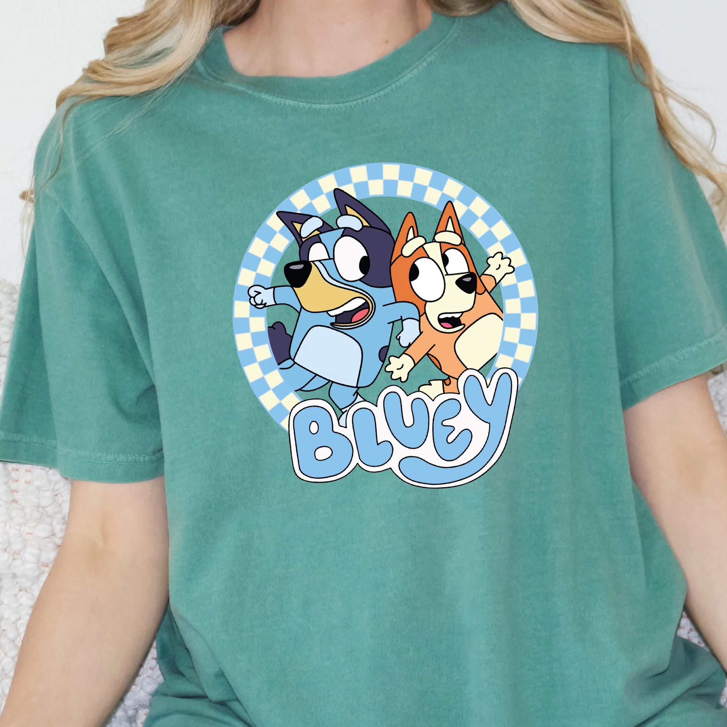 Bluey and Bingo DTF Transfer: Motivational Heat Press Design - Etsy