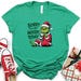 Christmas Grinch Rhinestone DTF Transfer: Sparkly Holiday Shirt Design ...