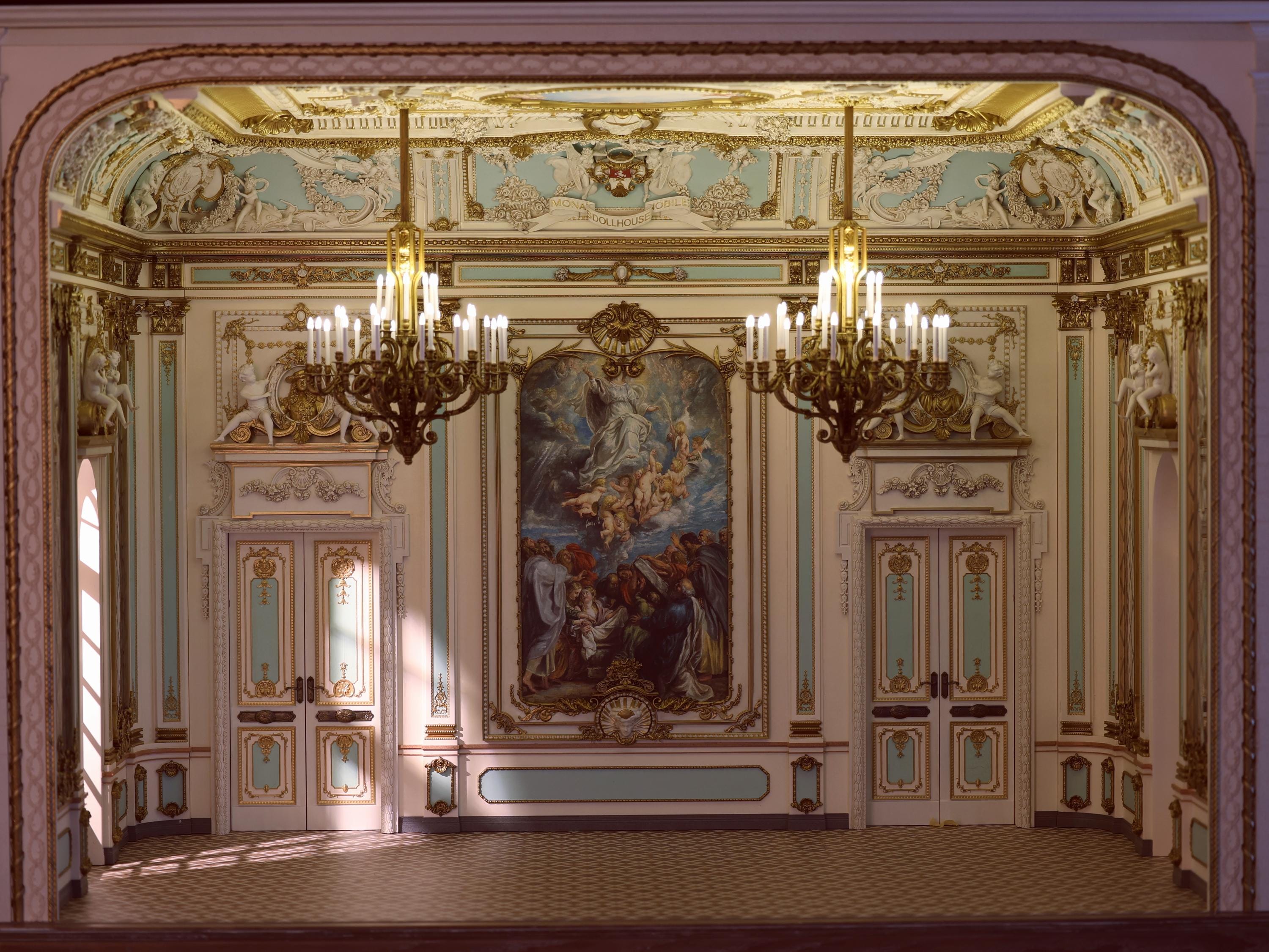 Miniature Baroque Magnificent Palace - Etsy