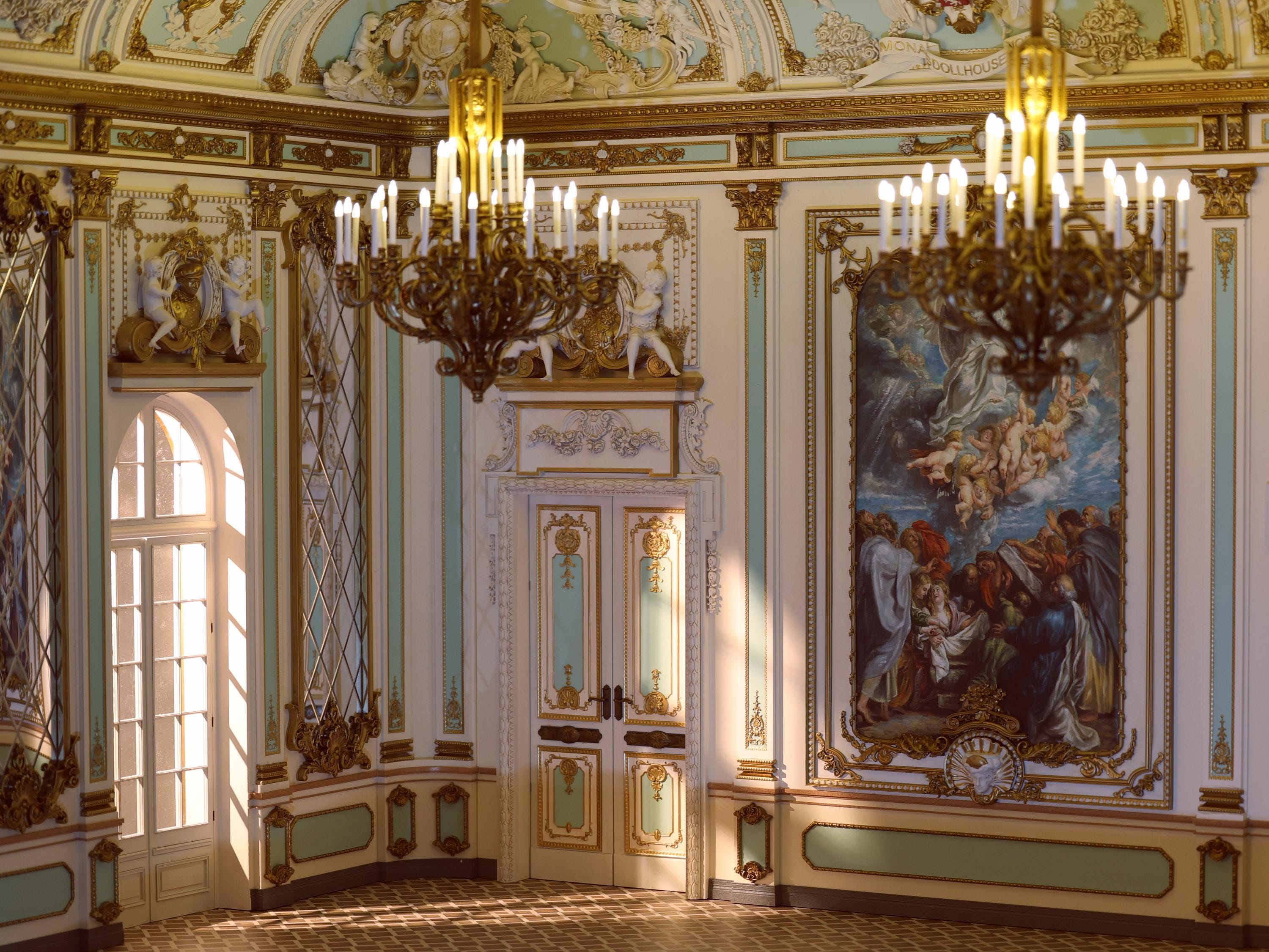 Miniature Baroque Magnificent Palace - Etsy