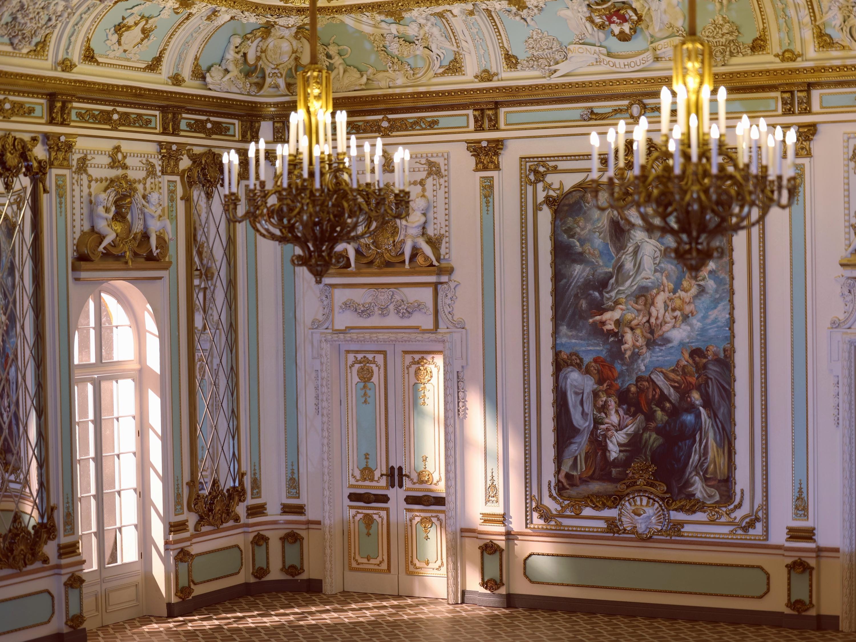 Miniature Baroque Magnificent Palace - Etsy