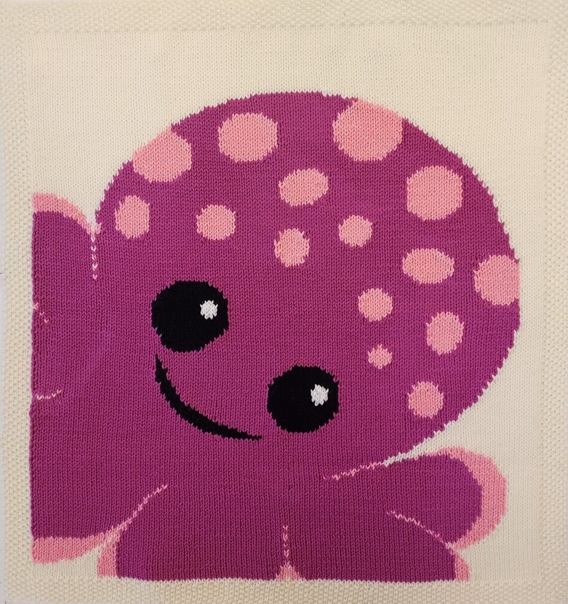 Octo Baby Blanket Knitting Pattern - Etsy