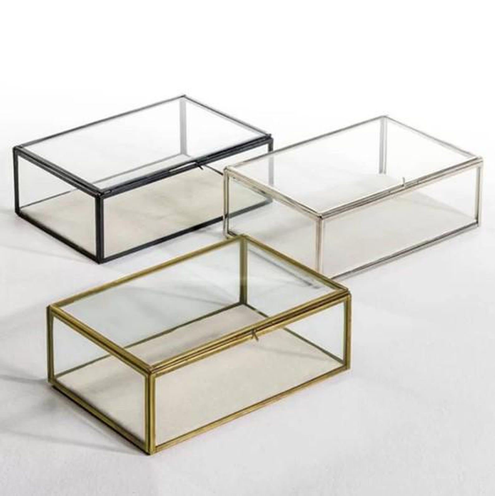 Personalized Photo Display Case, Envelope Holder, Geometric Terrarium ...