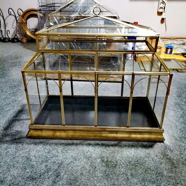 Large Glass Terrarium - Etsy