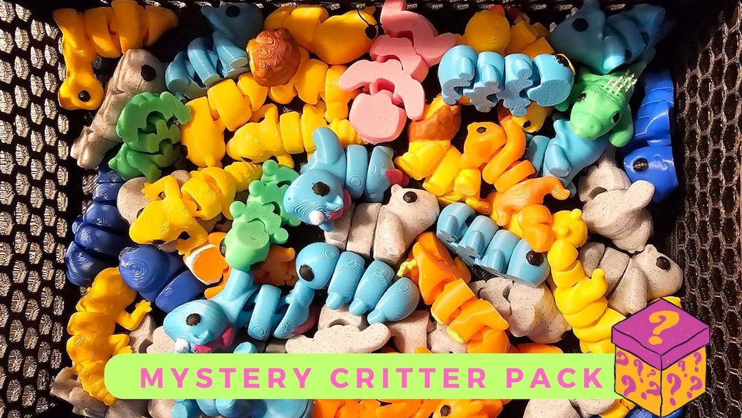 Adorable Flexible Mini Animal Collection Over 35 Varieties Surprise ...