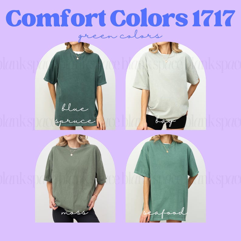 Green Comfort Colors® | Comfort Colors® 1717 | Comfort Colors® Tee ...
