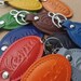 Handmade Vespa Italian Leather Key Chain Key Ring 10 Colours Piaggio PX ...