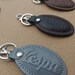 Handmade Vespa Italian Leather Key Chain Key Ring 10 Colours Piaggio PX ...