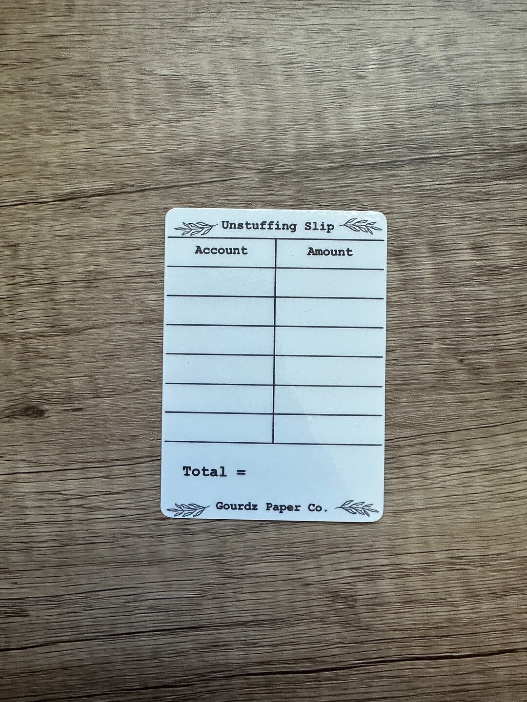 Reusable Unstuffing Slip - Etsy