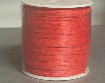 Matte Black Raffia 1/4 X 100 Yards of Raffia Ribbon for Gift Wrapping ...