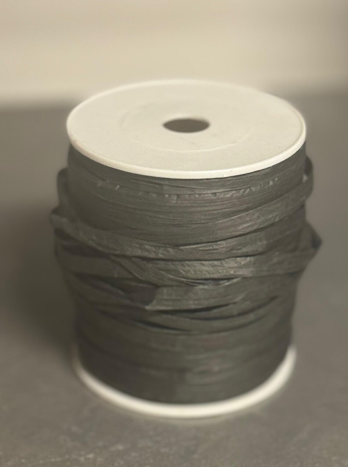 Matte Black Raffia 1/4 X 100 Yards of Raffia Ribbon for Gift Wrapping ...