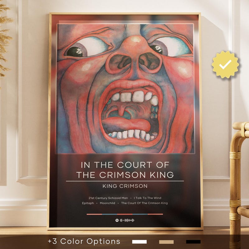 King Crimson Large Poster - Etsy