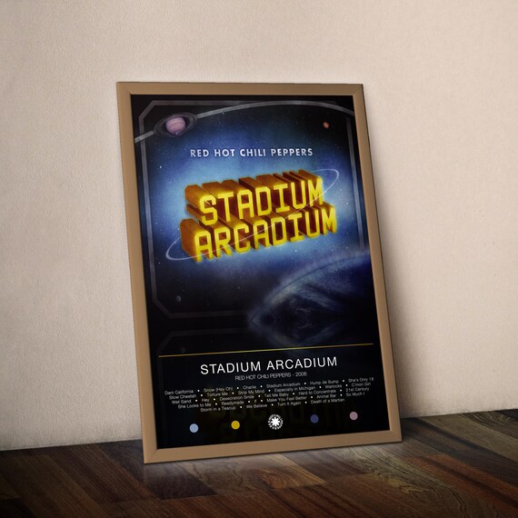 Stadium Arcadium Poster Stadium Arcadium Red Hot Chili Peppers | CD,