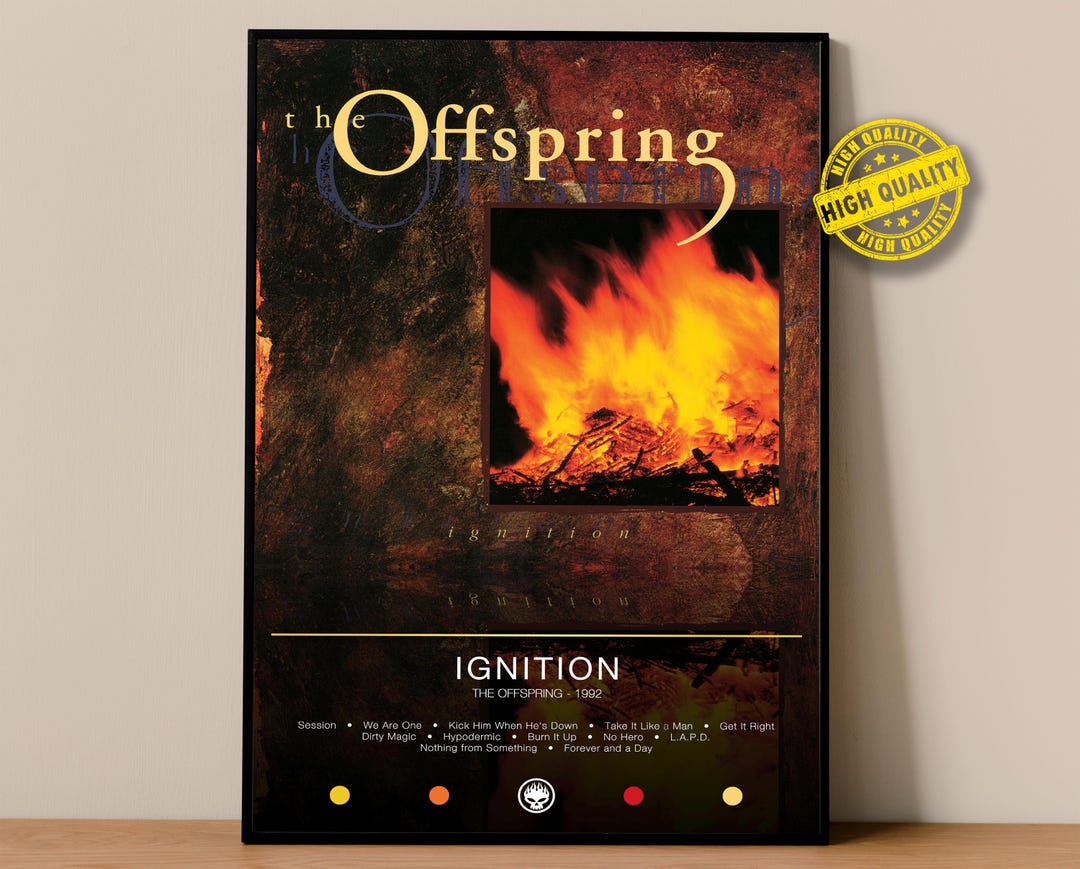 The Offspring Poster Ignition Poster Album Poster Prints Wall Decor ...