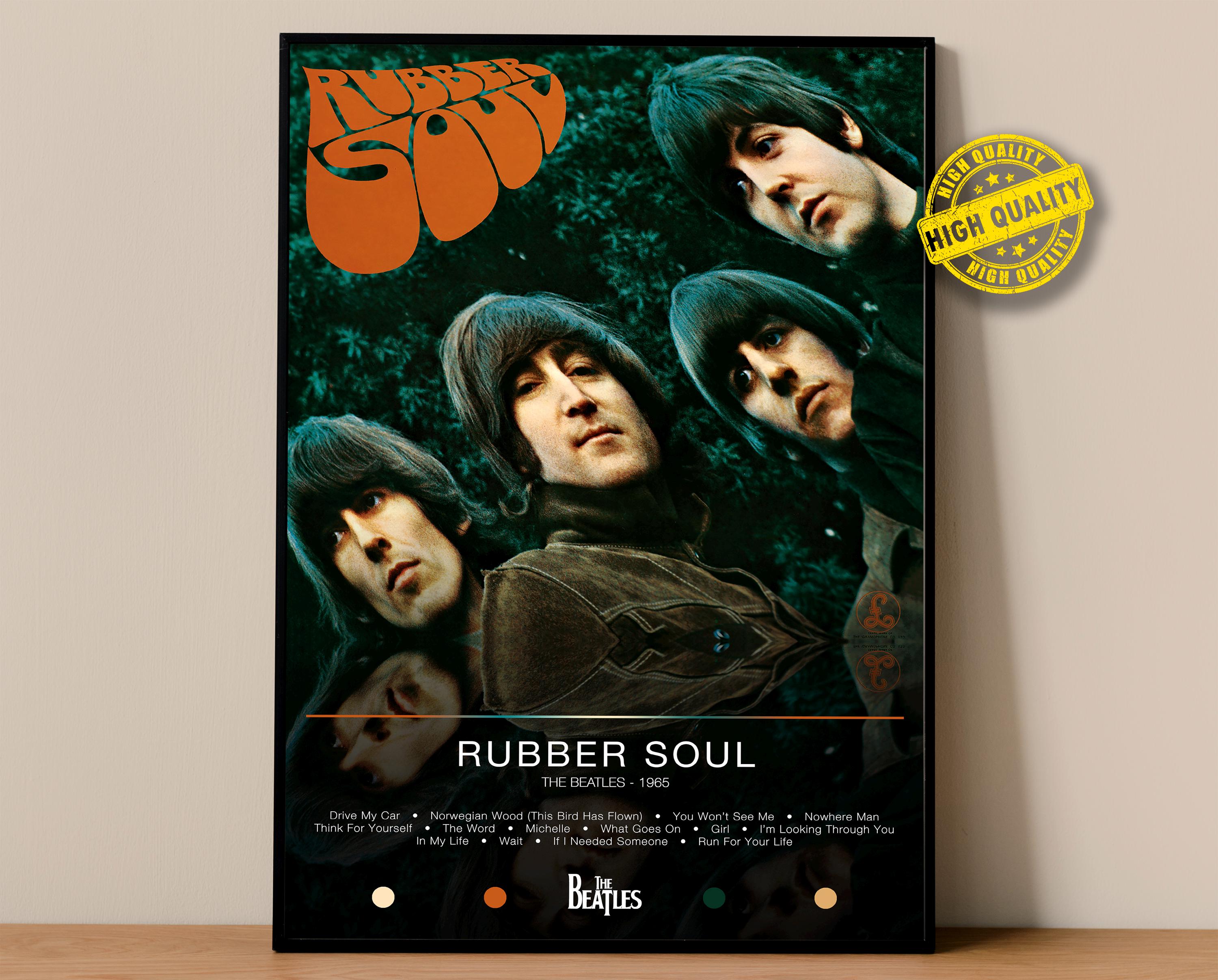 The Beatles Poster Rubber Soul Poster Album Poster Prints Wall Decor ...