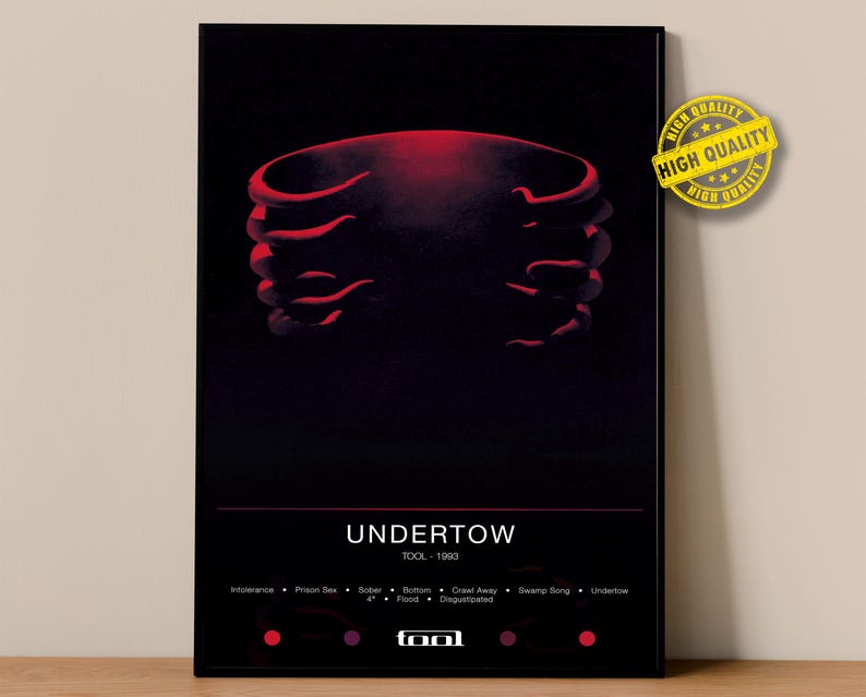 Tool Poster | Undertow Poster | Album Poster Prints | Wall Decor ...