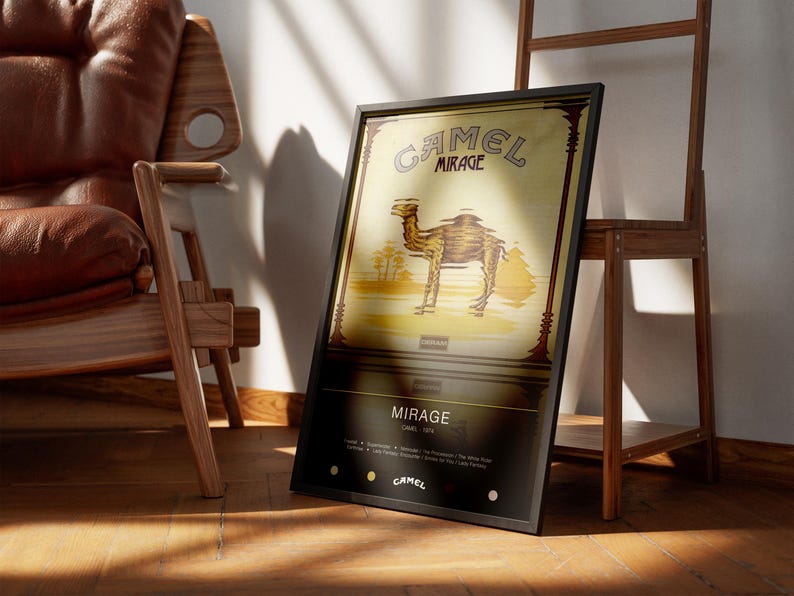 Camel Poster | Mirage Poster | Album Poster Prints | Wall Decor Posters ...