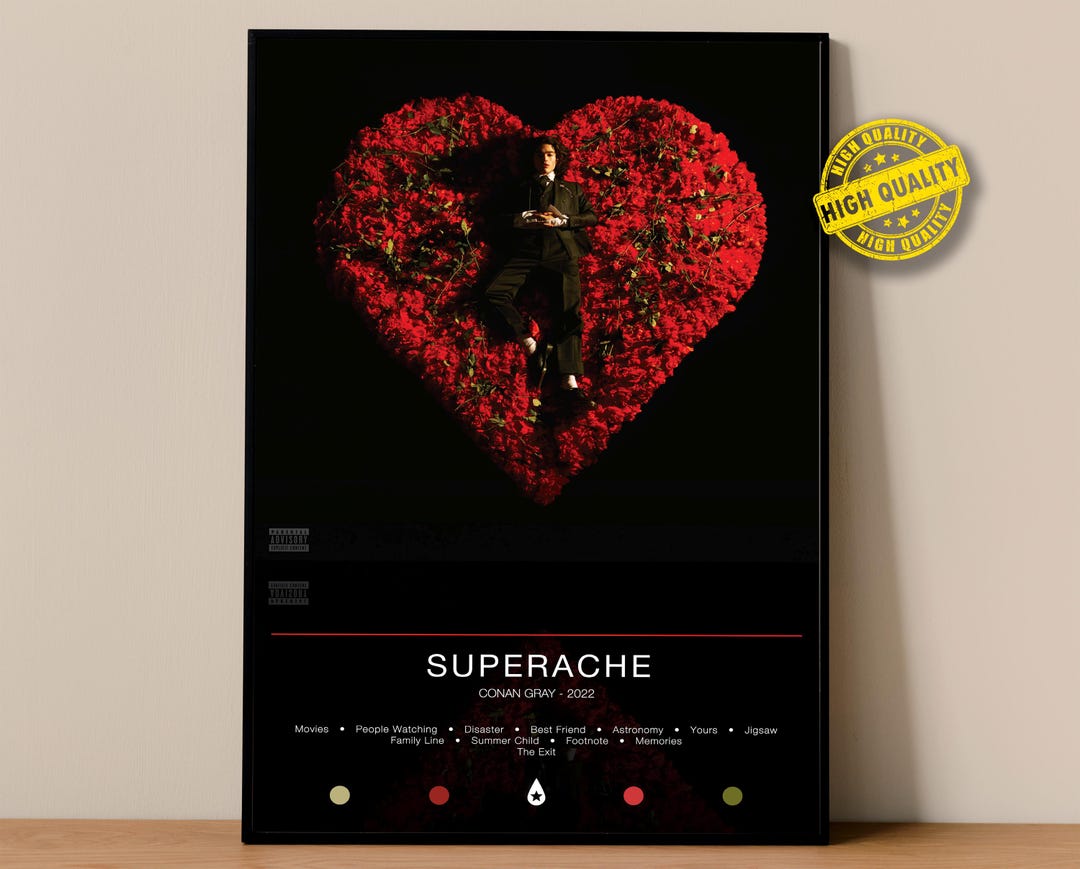 Conan Gray Poster Superache Poster 03003 Album Poster Prints Wall Decor ...
