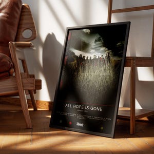 Slipknot Poster All Hope is Gone Poster Album Poster Prints Wall Decor ...