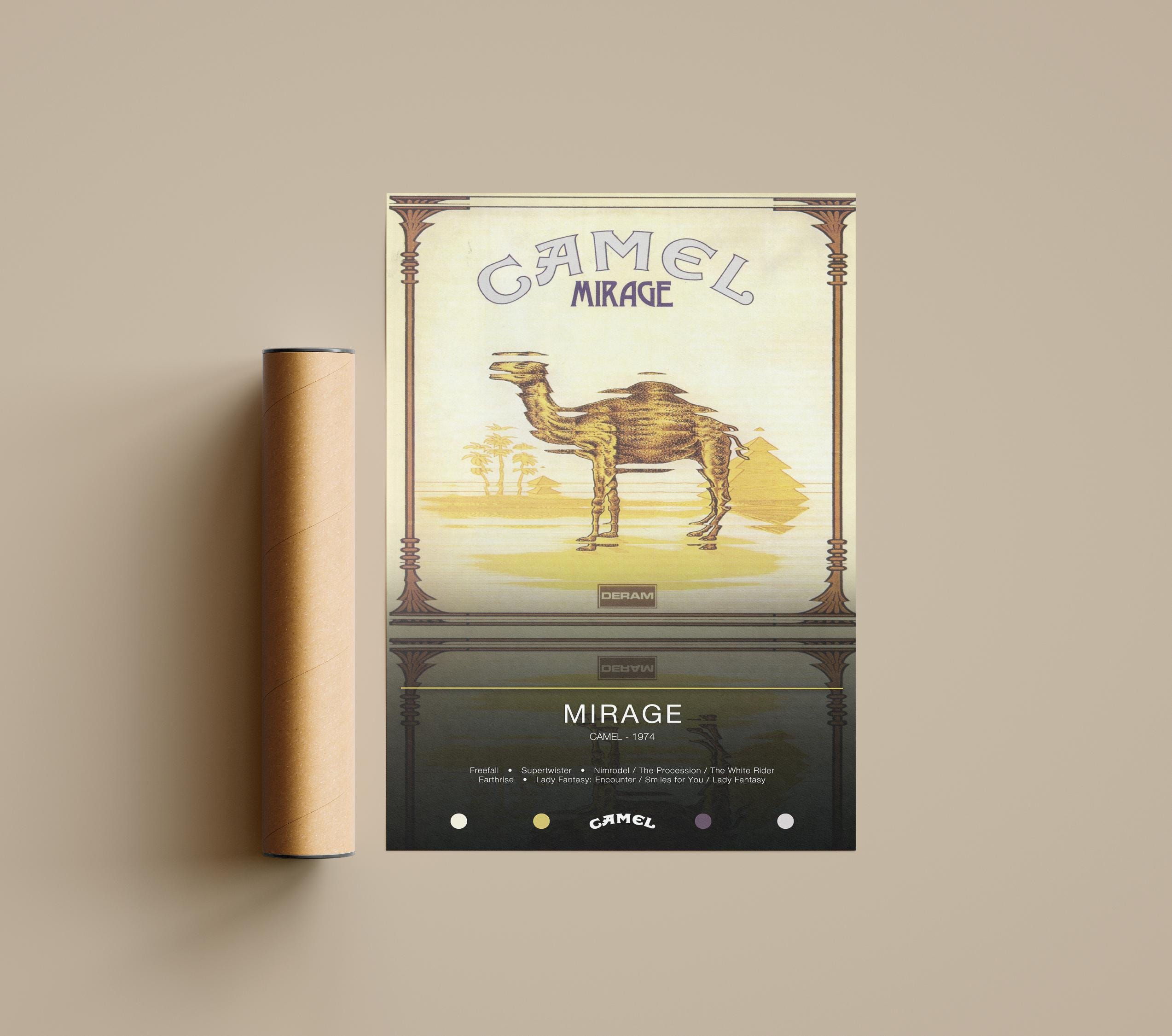 Camel Poster | Mirage Poster | Album Poster Prints | Wall Decor Posters ...