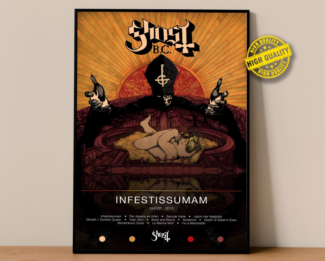 Ghost Poster | Infestissumam Poster | Album Poster Prints | Wall Decor ...