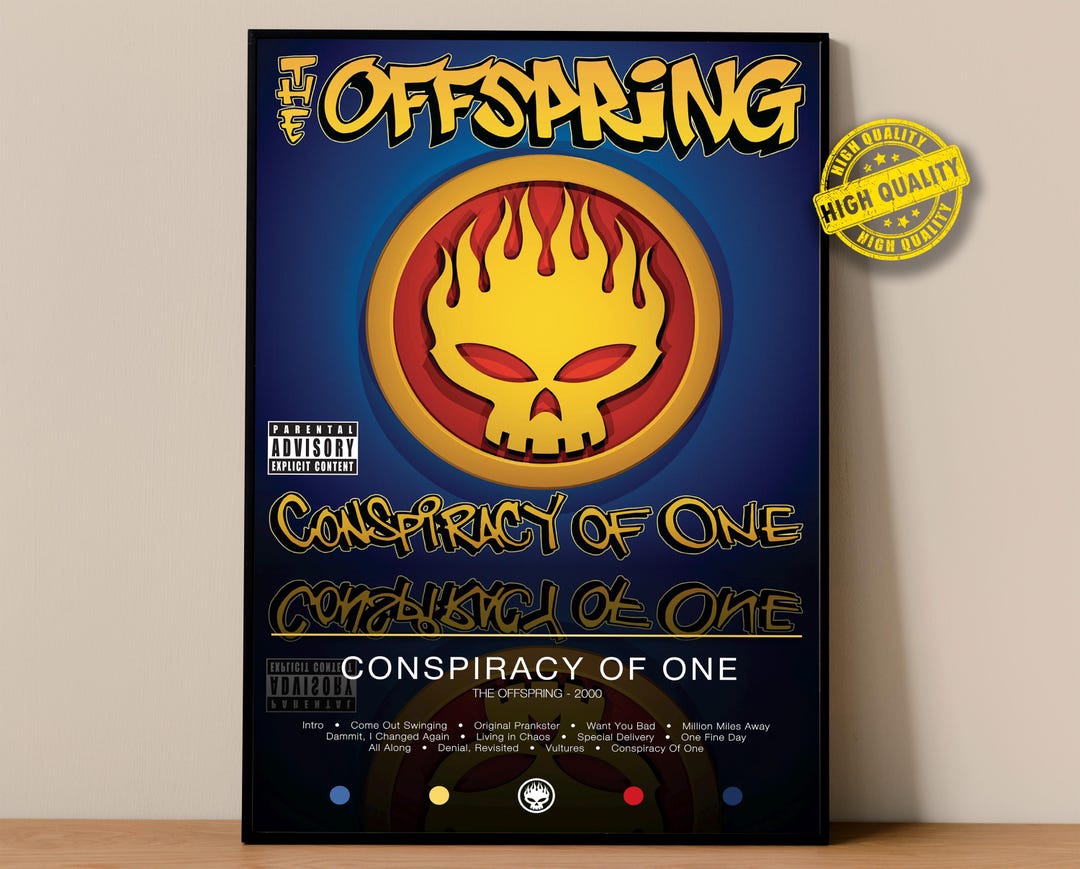 The Offspring Poster Conspiracy of One Poster Album Poster Prints Wall ...