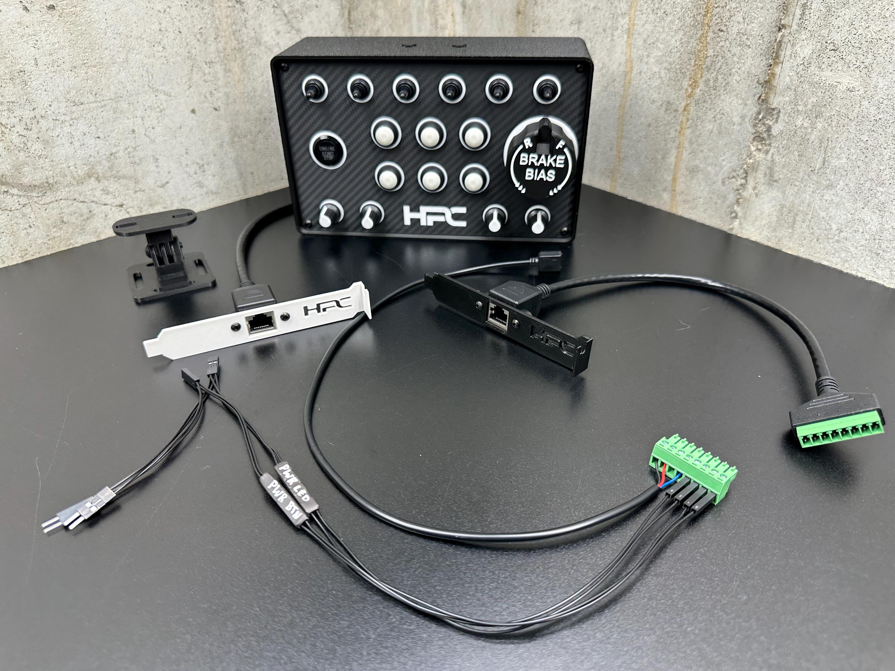 Sim Racing Button Box With ARGB and PC Power Button - Etsy