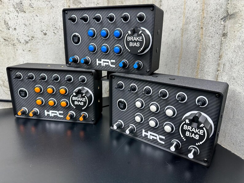 Sim Racing Button Box With ARGB and PC Power Button - Etsy Australia