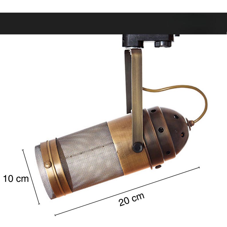 Vintage Spotlight, Antique Spotlight, Ceiling Spotlight, Spotlight for ...