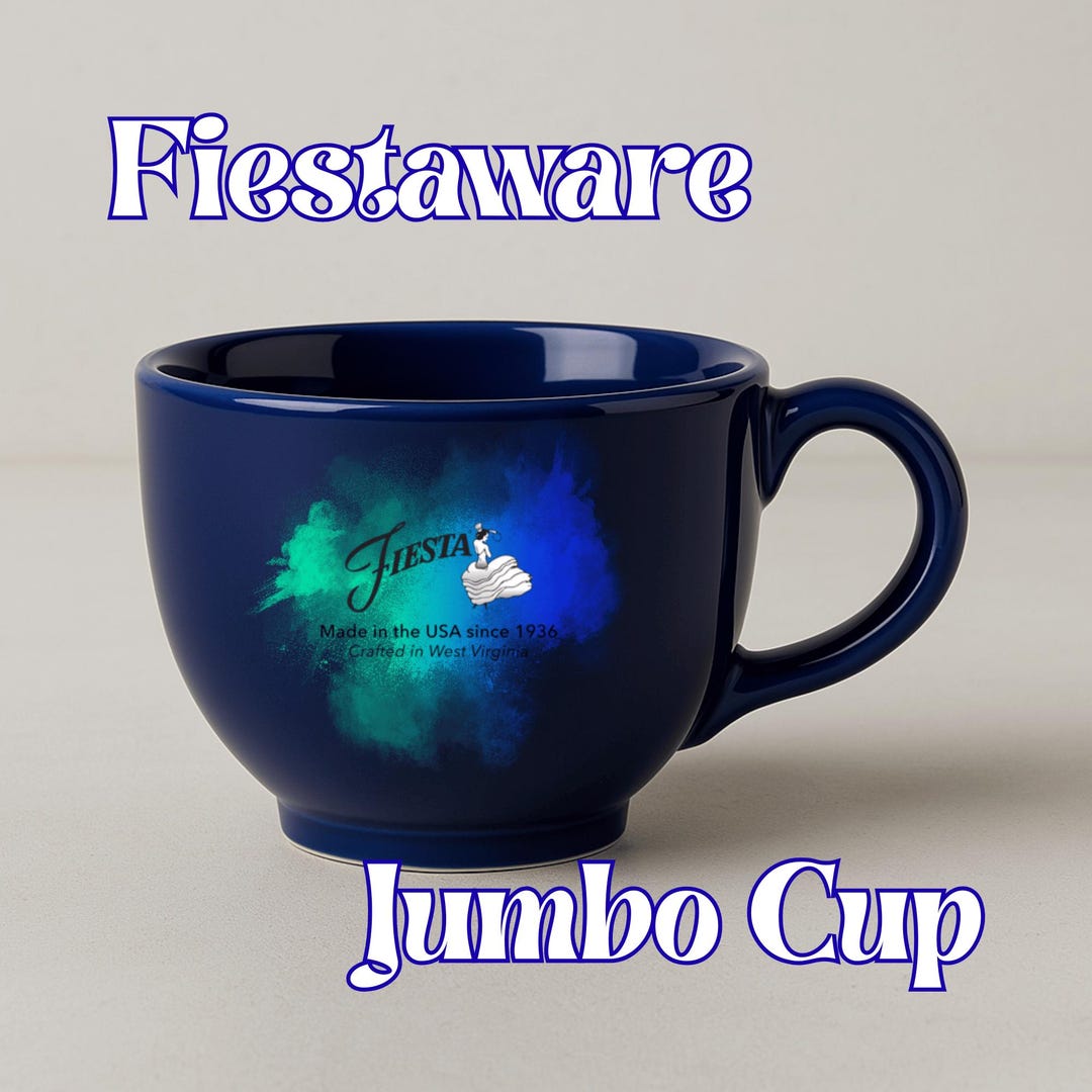 Fiestaware Jumbo Cup – Retired Color Collection - Item #149 - Etsy