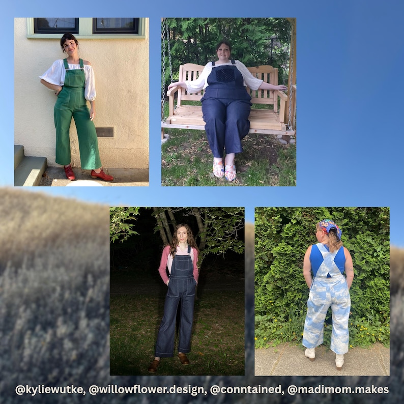 Heritage Overalls PDF Sewing Pattern | Size Inclusive | Intermediate - Etsy