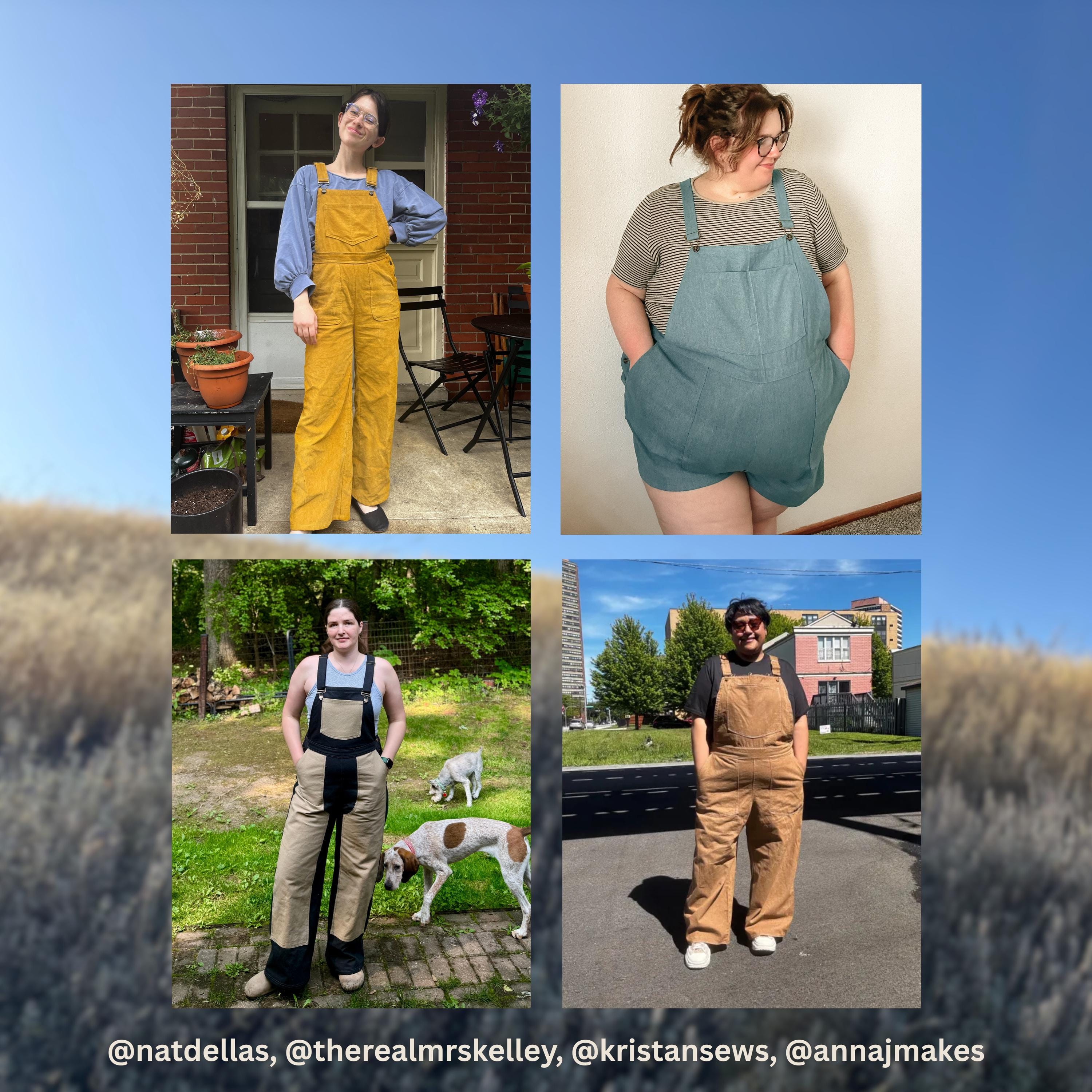Heritage Overalls PDF Sewing Pattern | Size Inclusive | Intermediate - Etsy